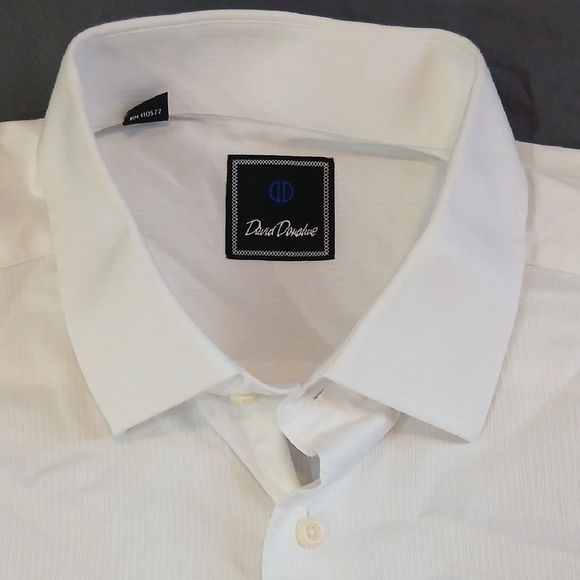 David Donahue | Shirts | David Donahue Classic White Dress Shirt | Poshmark